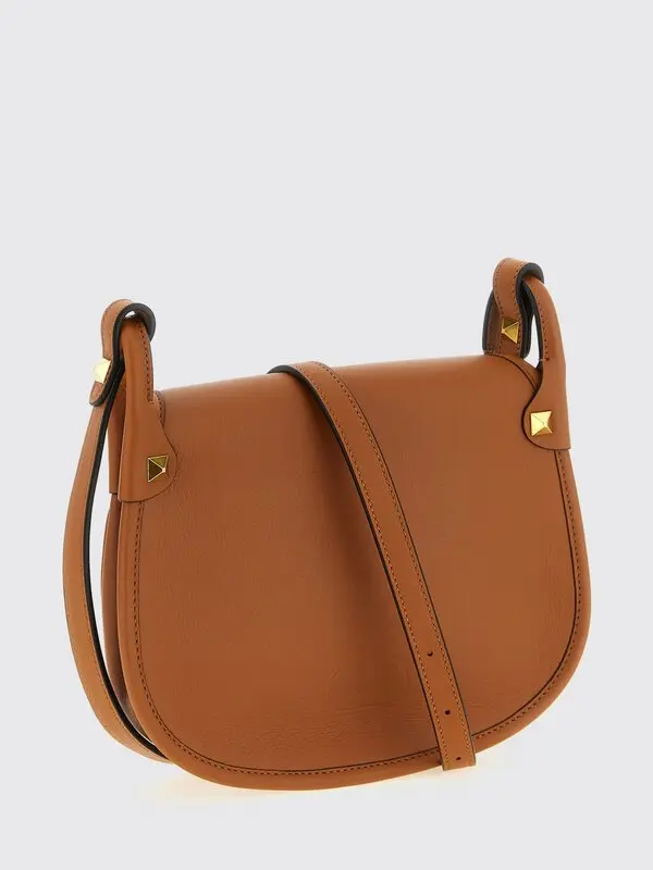 Valentino Garavani Rockstud Flaneuse Bag - Brown