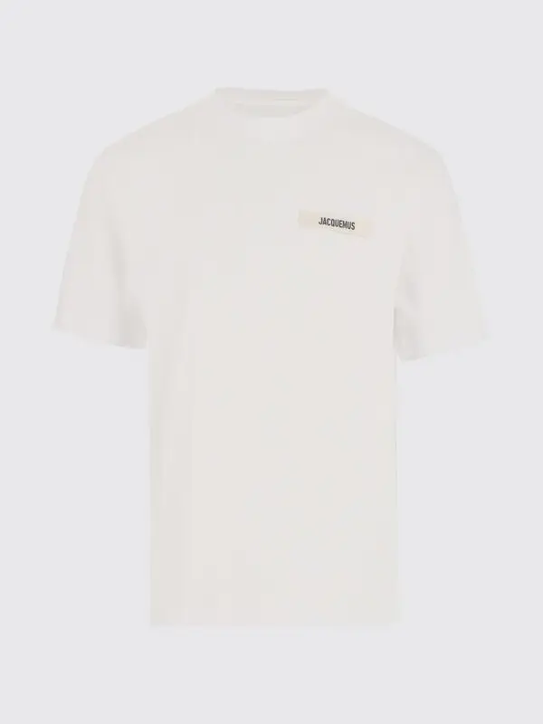 Jacquemus Cotton Crew Neck T-shirt - White