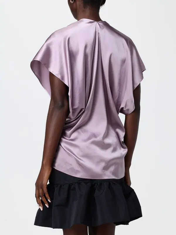 Nina Ricci Silk V-neck Blouse