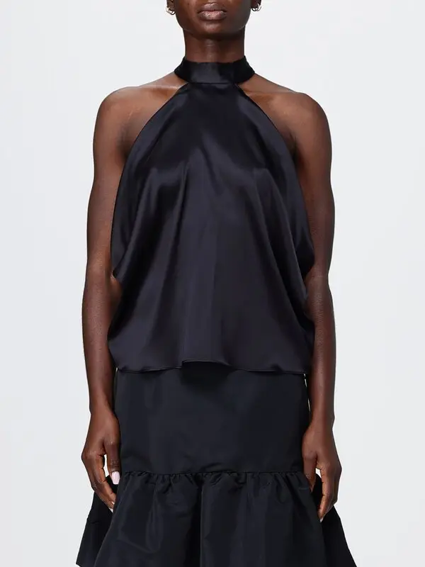 Nina Ricci Silk Draped Top