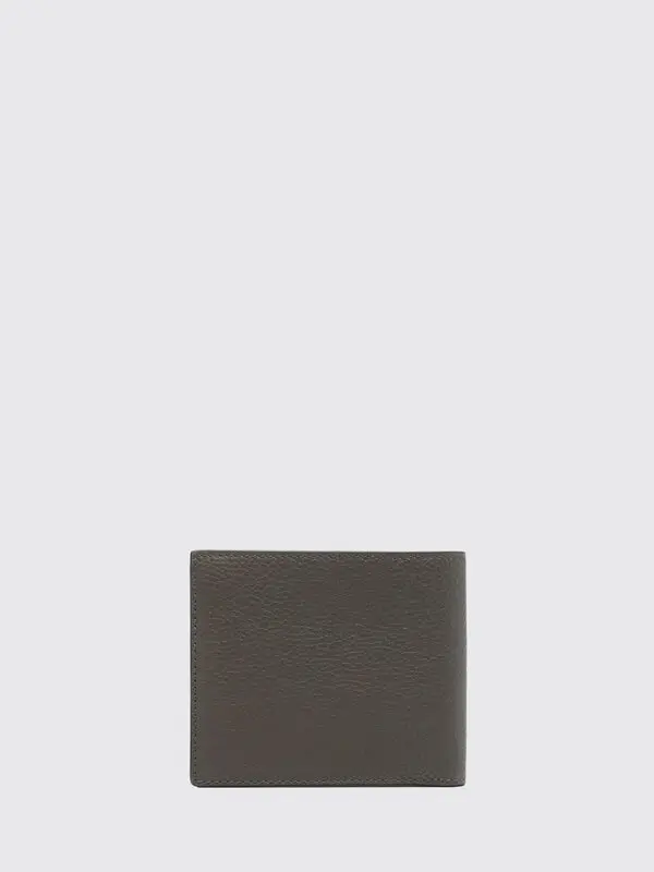 TOM FORD Hammered Leather Wallet - Grey