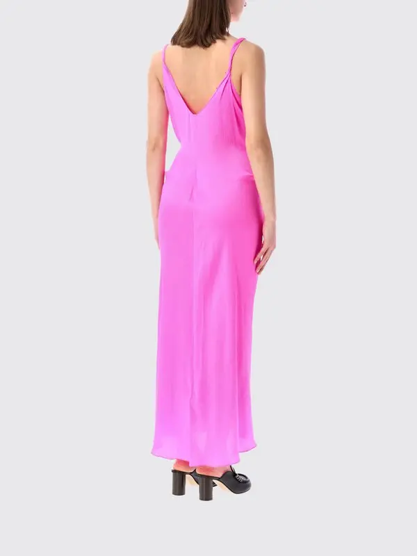 JW Anderson Silk Midi Dress - Pink