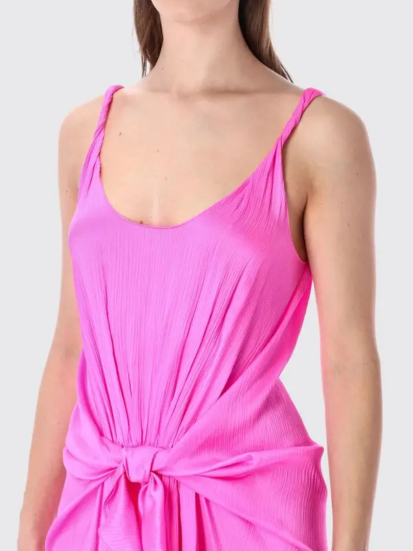 JW Anderson Silk Midi Dress - Pink