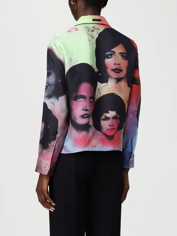Versace Graphic Print Button-up Shirt