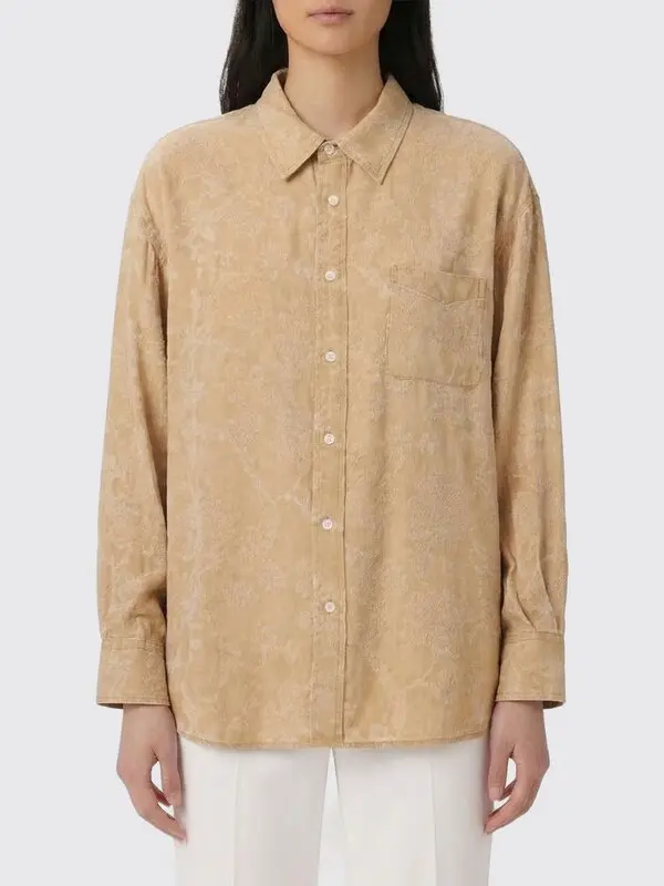 R13 Embroidered Shirt - Orange