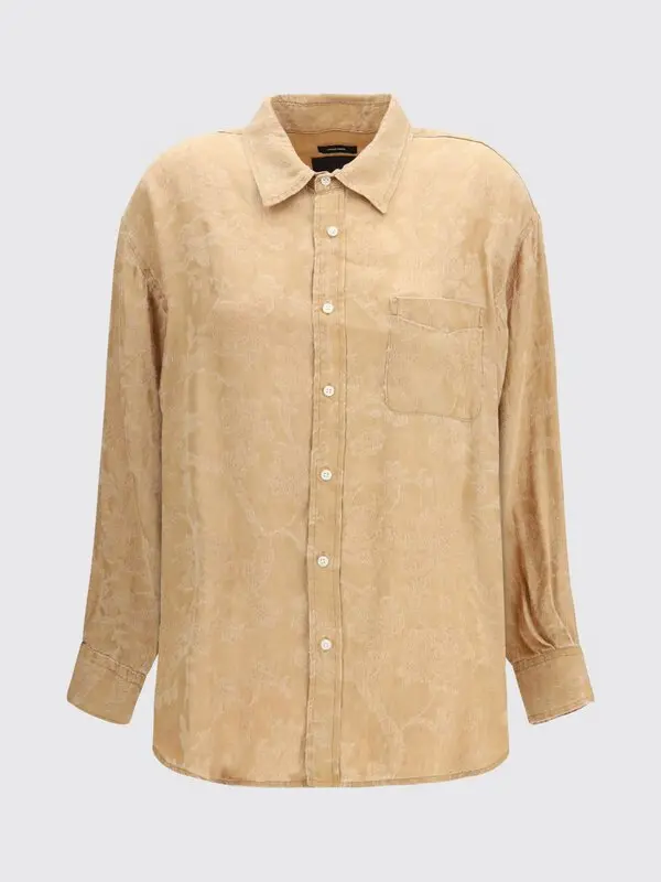 R13 Embroidered Shirt - Orange