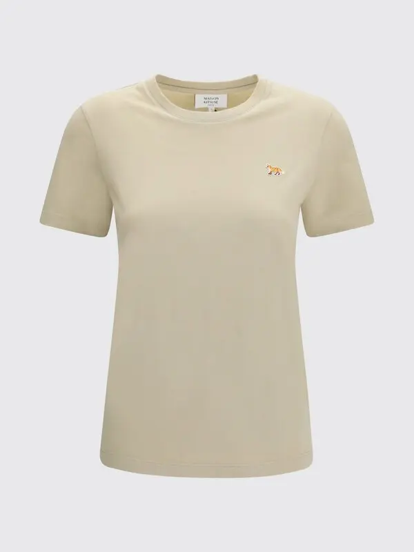 Maison Kitsuné Embroidered Fox T-shirt - Green
