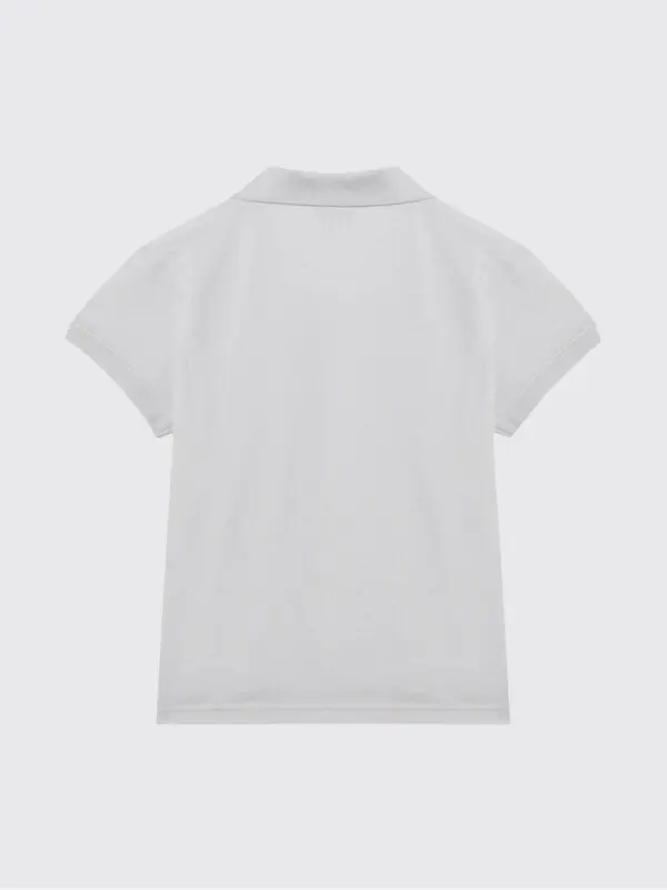 Balenciaga Cropped Polo Shirt - White