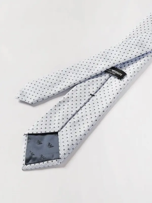 Emporio Armani Neck Tie - Gnawed Blue