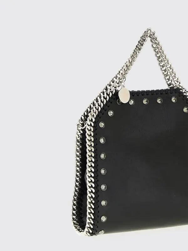 Stella McCartney Studded Chain Handbag - Black