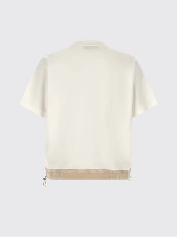 MOORER Cotton And Nylon T-shirts - White 1
