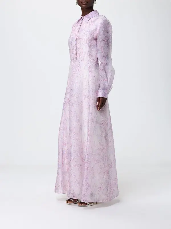 Alberta Ferretti Floral Print Maxi Dress