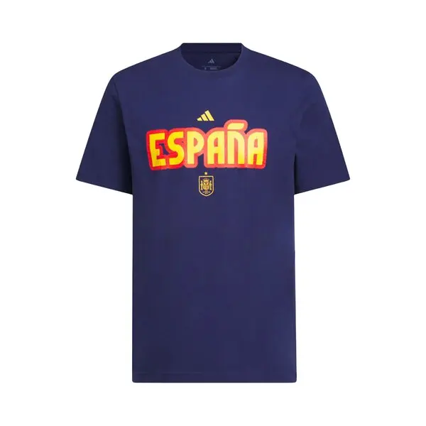 Adidas World Cup 26 Spain Home Graphic Tee - Blue
