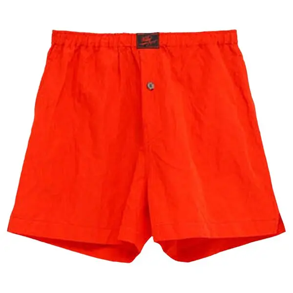 WILLY CHAVARRIA Woven Boxer Shorts - Red