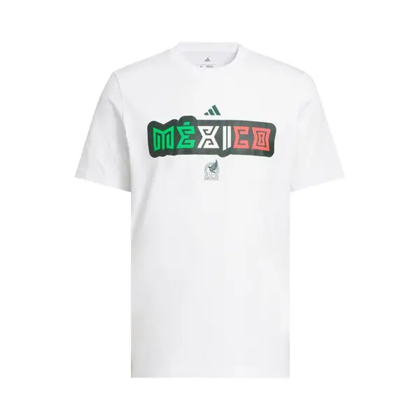 Adidas Mexico Home Graphic Tee - White