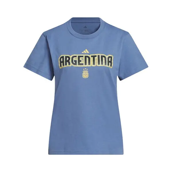 Adidas World Cup 26 Argentina Graphic Tee - Blue