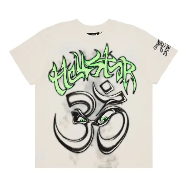 HELLSTAR Reach Your Inner Peace Yoga T-shirt - White
