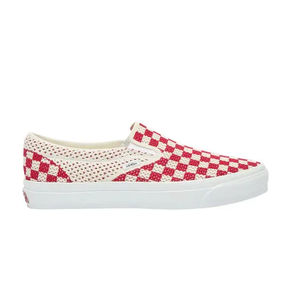 VANS Slip-on Lx Knit Sneakers - Red