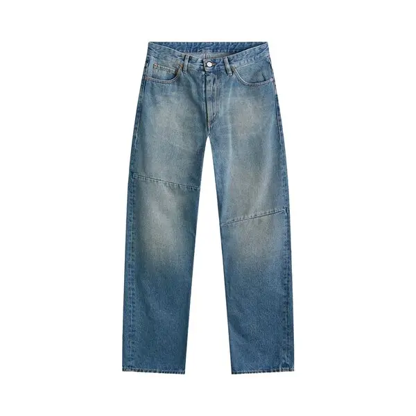 MAISON MARGIELA Pants 5 Pockets - Blue