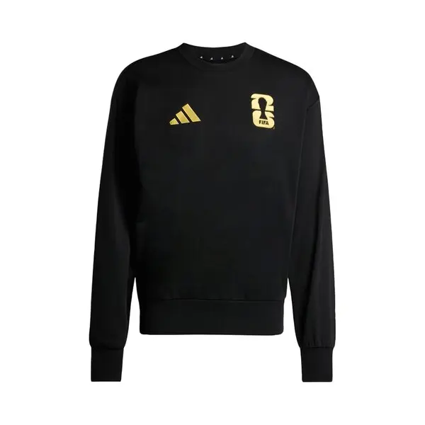 Adidas Fifa World Cup 26 Official Emblem Sweatshirt - Black