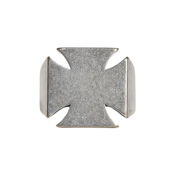 Vetements Biker Cross Ring - Silver