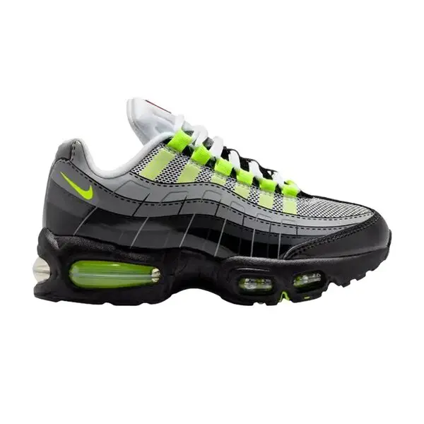 Nike Lego X Max 95 Gs "black Metallic Silver - Grey