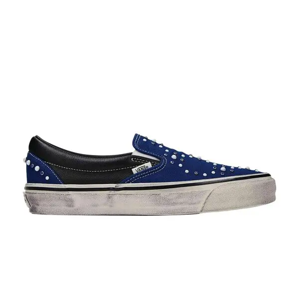 VANS Premium Classic Slip-on Embellished Sneakers - Blue