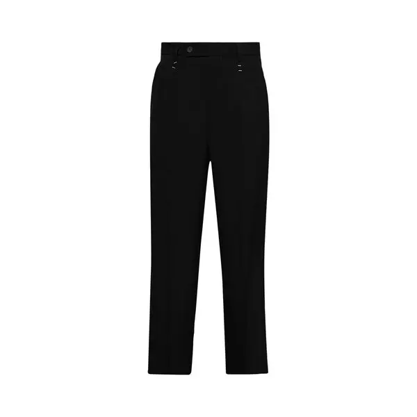 MAISON MARGIELA Straight Leg Pants - Black