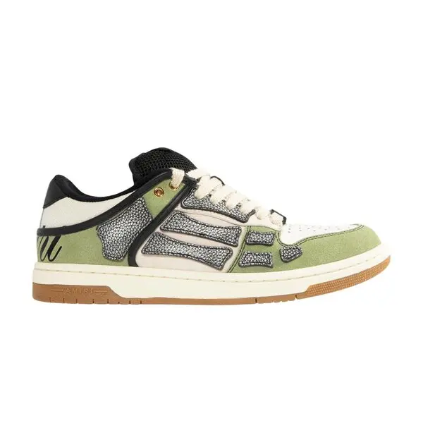 Amiri Skel Top Low Xl Sneakers - Green