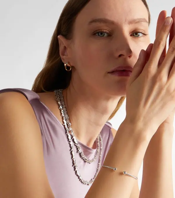 David Yurman Cable Flex® Micro Bracelet With Diamonds