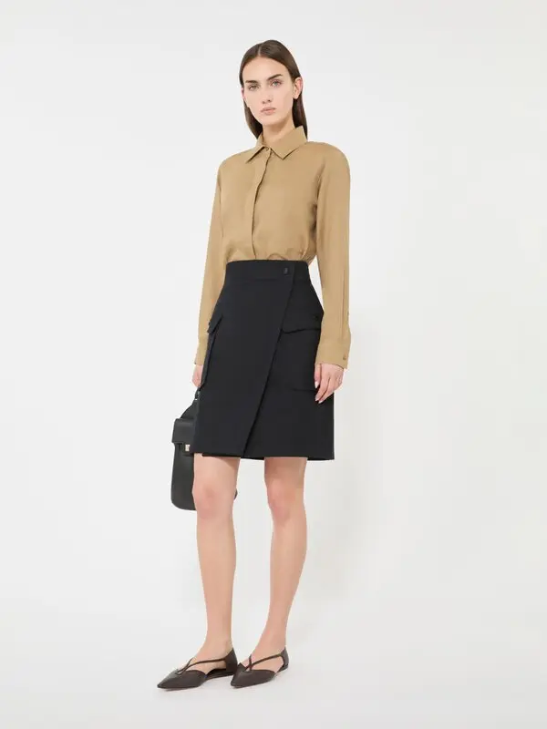 Max Mara Linen Canvas Shirt - Sand