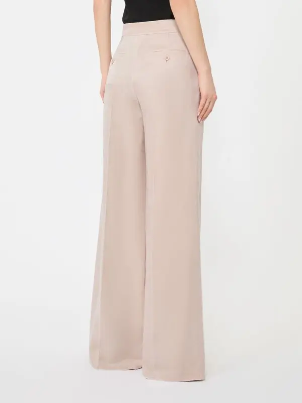 Max Mara Long Silk Trousers