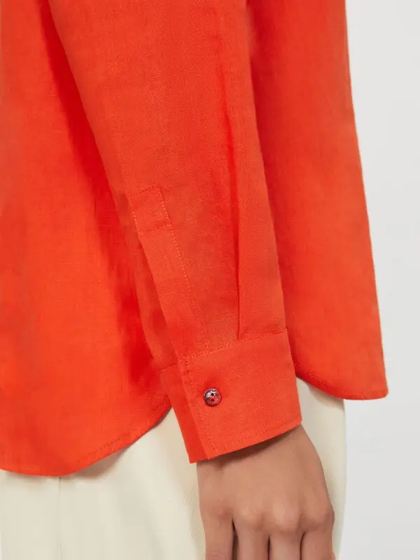 Max Mara Linen Canvas Shirt