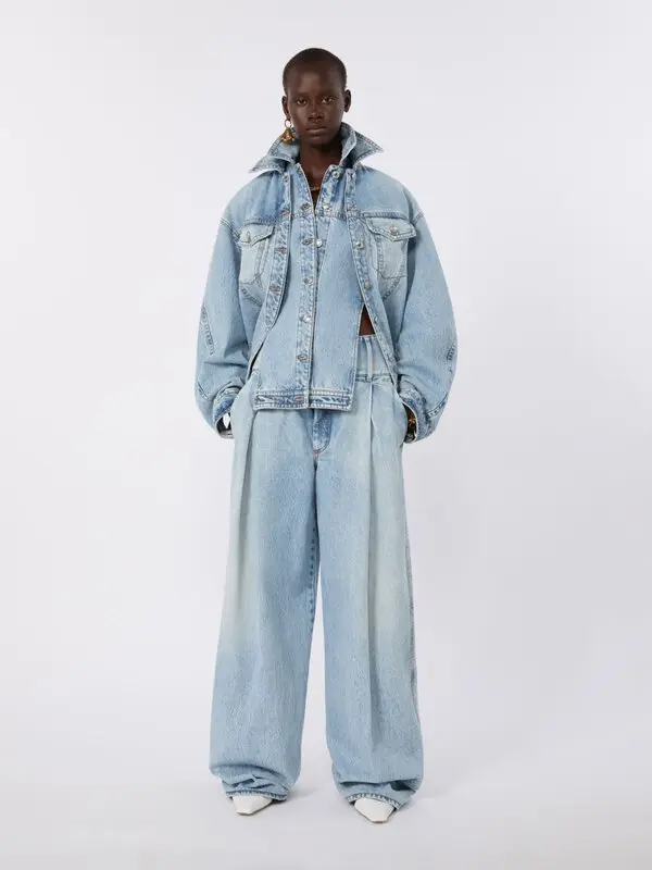 Max Mara High-waisted Baggy Jeans
