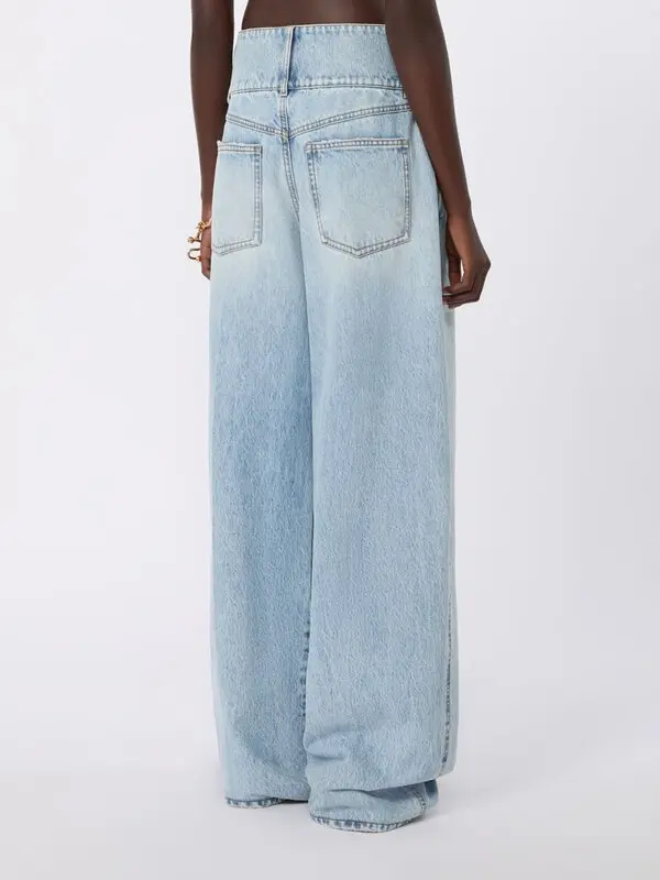 Max Mara High-waisted Baggy Jeans