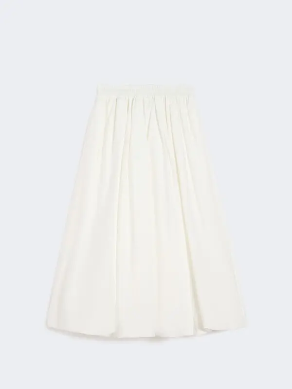 Max Mara Cotton Balloon Skirt - Ivory
