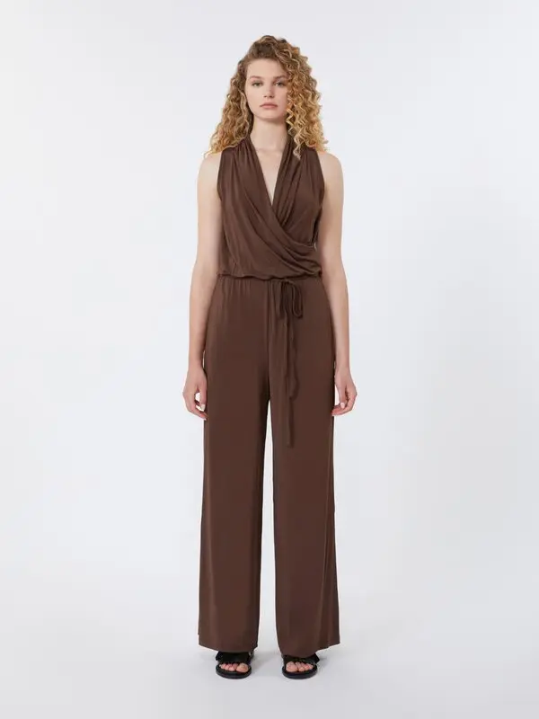 Max Mara Viscose Jersey Jumpsuit