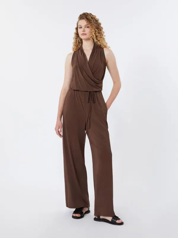 Max Mara Viscose Jersey Jumpsuit