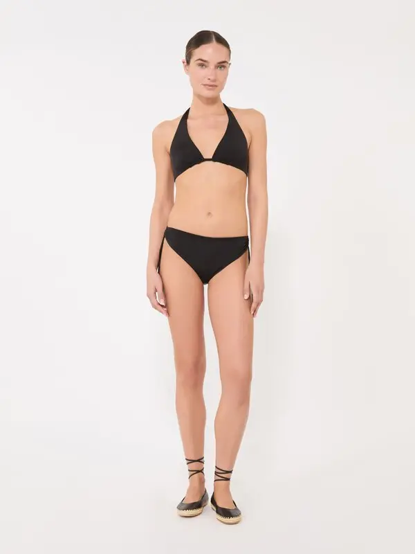 Max Mara Shiny Jersey Triangle Bikini Top