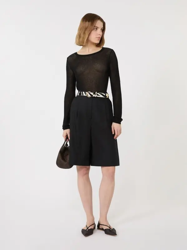 Max Mara Slim-fit Cotton-blend Sweater