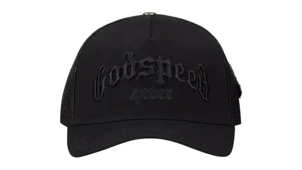 GODSPEED Gs Forever Trucker Hat - Vanta Black