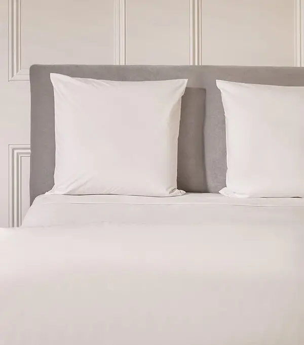 Harrods Dust Mite Pillowcase Protector Pair - White