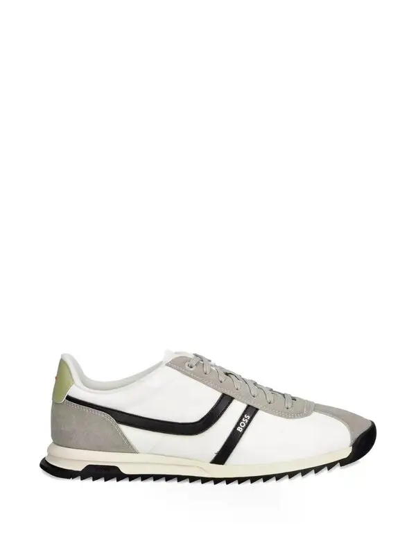 BOSS Panelled Low-top Sneakers - White