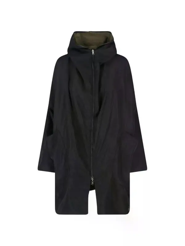 KIMONORAIN Hooded Reversible Parka
