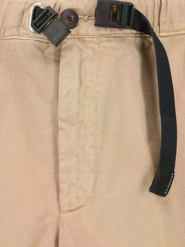 WHITE SAND Pocket Belt Shorts - Neutrals