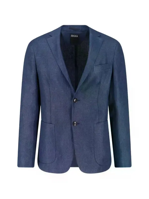 Zegna Button Single-breasted Blazer