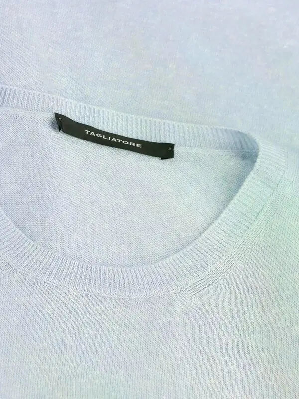 Tagliatore Crewneck T-shirt - Blue
