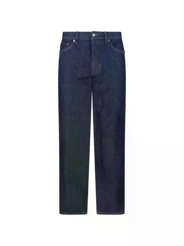 Zegna City Buttoned Jeans - Blue