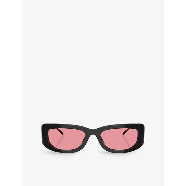 Prada Rectangle-frame Sunglasses - Black