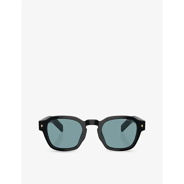 Prada Pr A16s Phantos-frame Acetate Sunglasses - Black